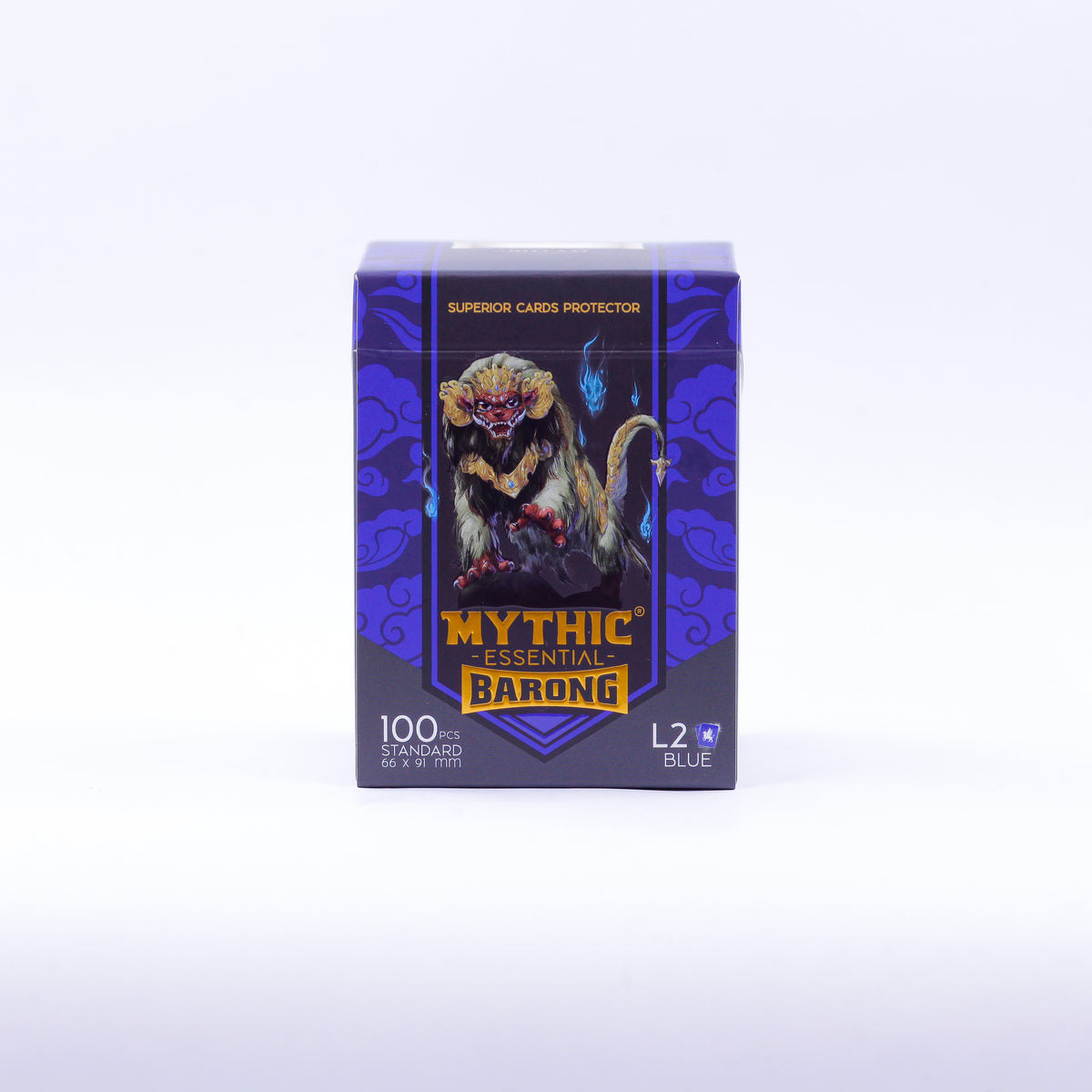 Mythic Defender: Matte Blue 100ct – Ludus Distributors