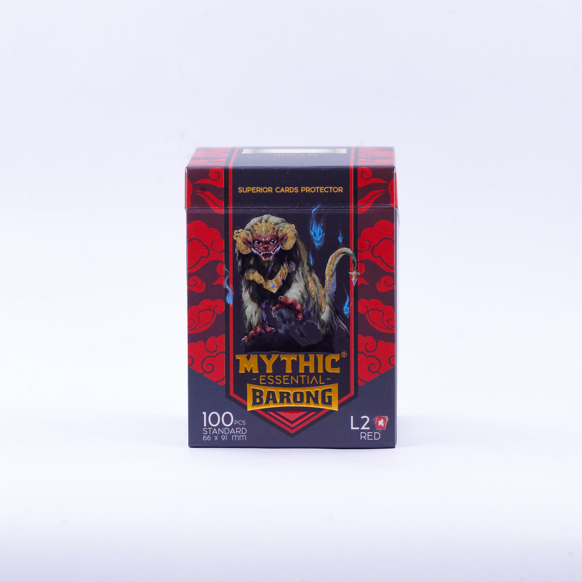 Mythic Defender: Matte Red 100ct – Ludus Distributors